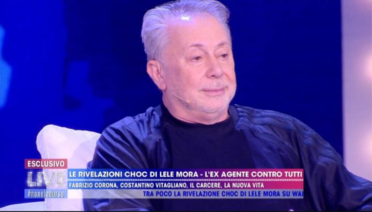 Lele Mora a Live Non è la d’Urso spiazza con una confessione sul GF ...