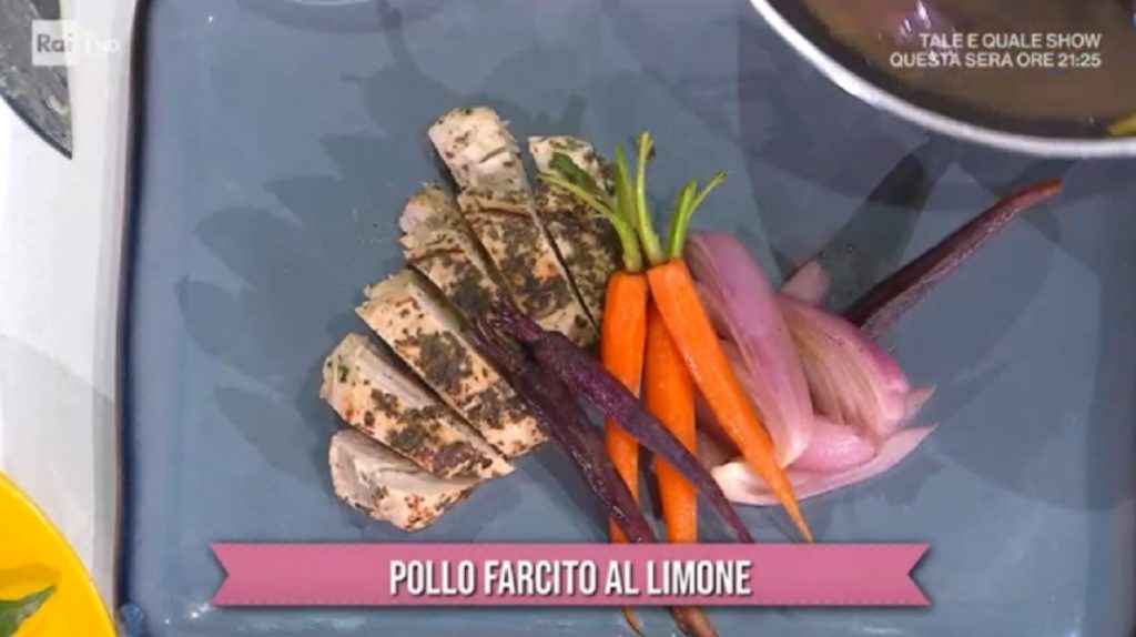 Ricette È sempre mezzogiorno: pollo farcito al limone di Francesca ...