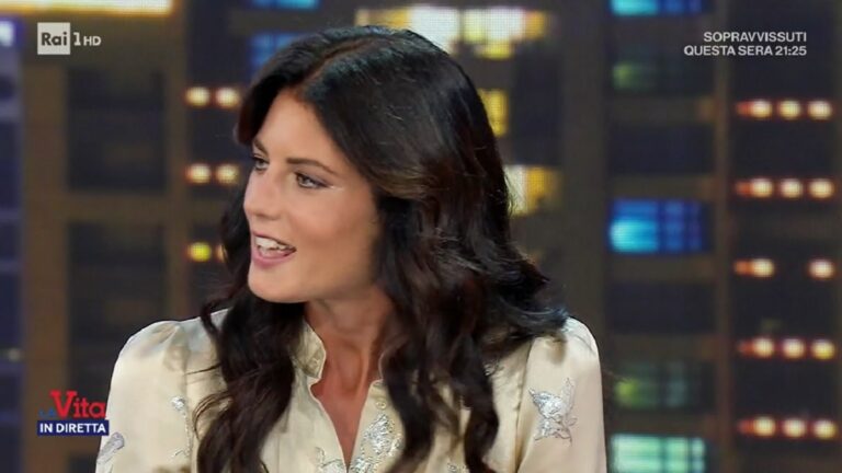 La vita in diretta, gaffe su Daniela Ferolla: “Conduci con il biondino ...