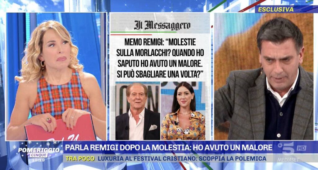 Barbara d’Urso: “Con Memo Remigi hanno voluto il mostro”, l’accusa di Poletti - LaNostraTv