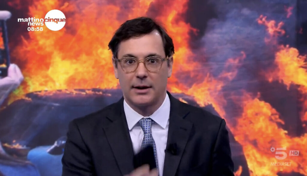 Francesco Vecchi si sfoga in diretta a Mattino 5: "Cosa ci sta ...