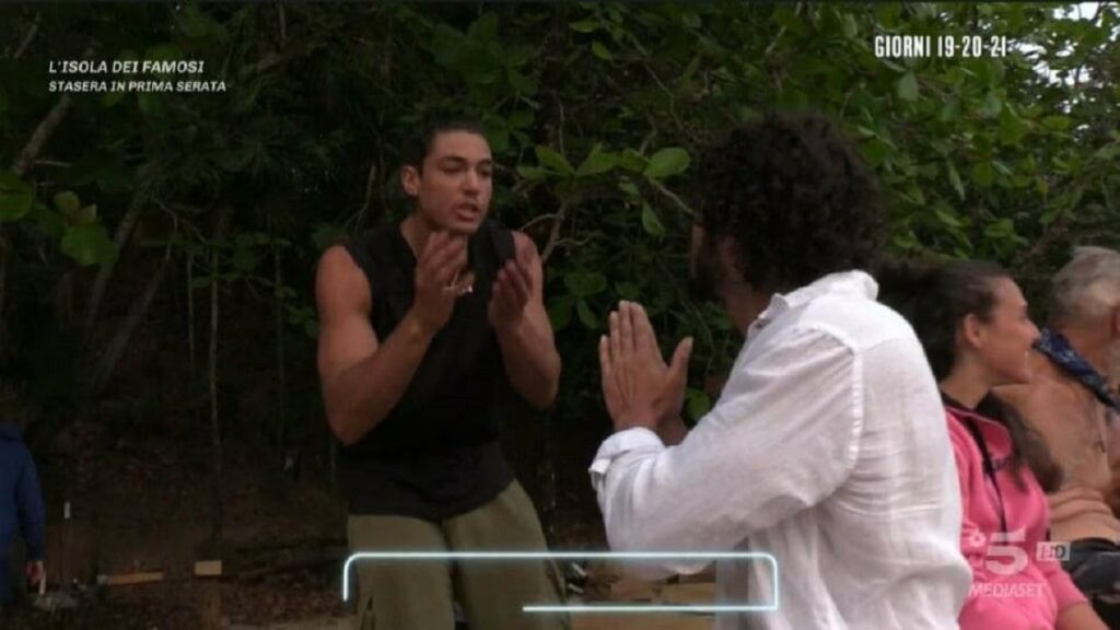 Luca Vetrone e Gian Maria Sainato si scontrano: caos all'Isola dei ...