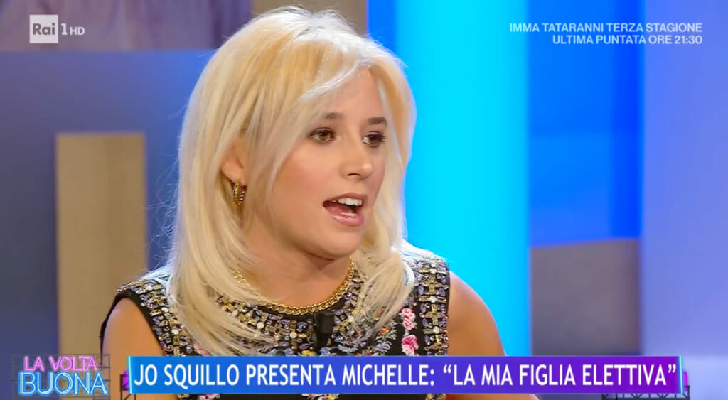 Jo Squillo in lacrime a La volta buona: in tv con la figlia “elettiva ...