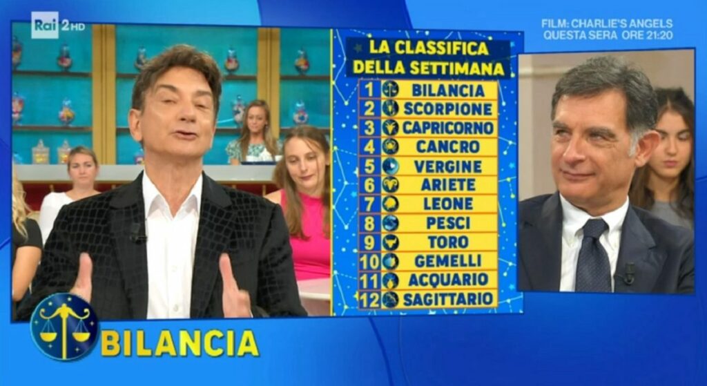 Oroscopo Paolo Fox, I Fatti Vostri: classifica settimana 16-22 ottobre - LaNostraTv