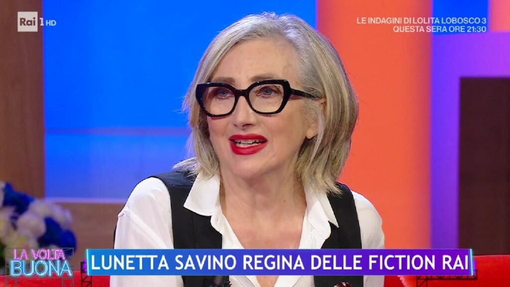 Lunetta Savino a La volta buona: "Studio Battaglia 2? Marina non si ...