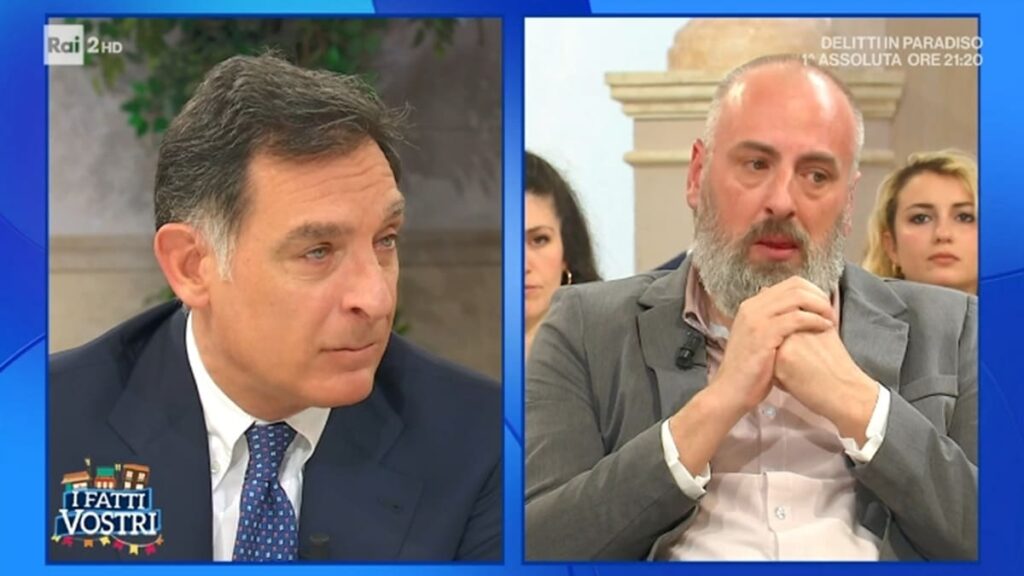 I Fatti Vostri, Tiberio Timperi in lacrime interrompe la diretta ...