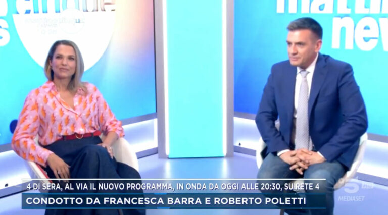 Mattino 5, Roberto Poletti confessa: "Francesca Barra mi sta studiando ...