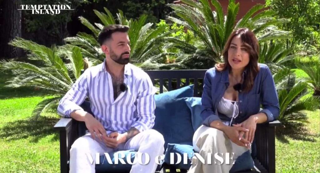 Temptation Island, settima coppia Marco e Denise: lei ha scoperto un tradimento - LaNostraTv