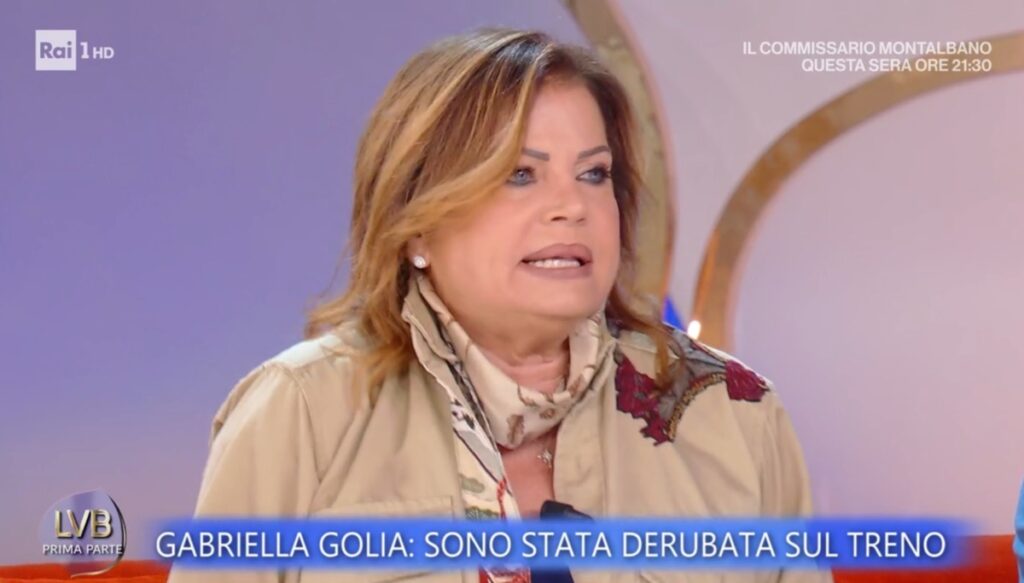 Gabriella Golia vittima di un furto si sfoga a La volta buona: "Una ...