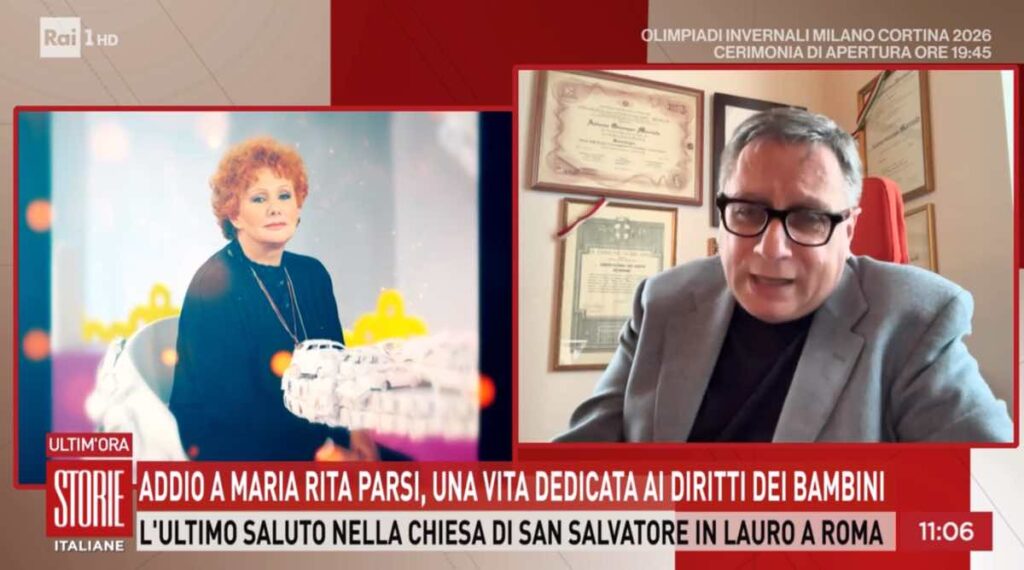 Eleonora Daniele piange a Storie Italiane per Maria Rita Parsi: "Grande ...